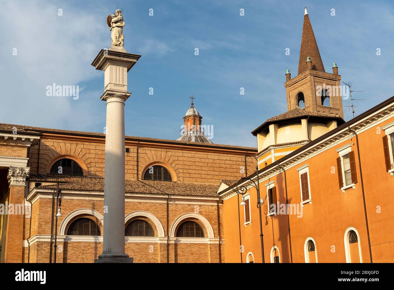 Historic buildings in Forli, Emilia Romagna, Italy Stock Photo - Alamy