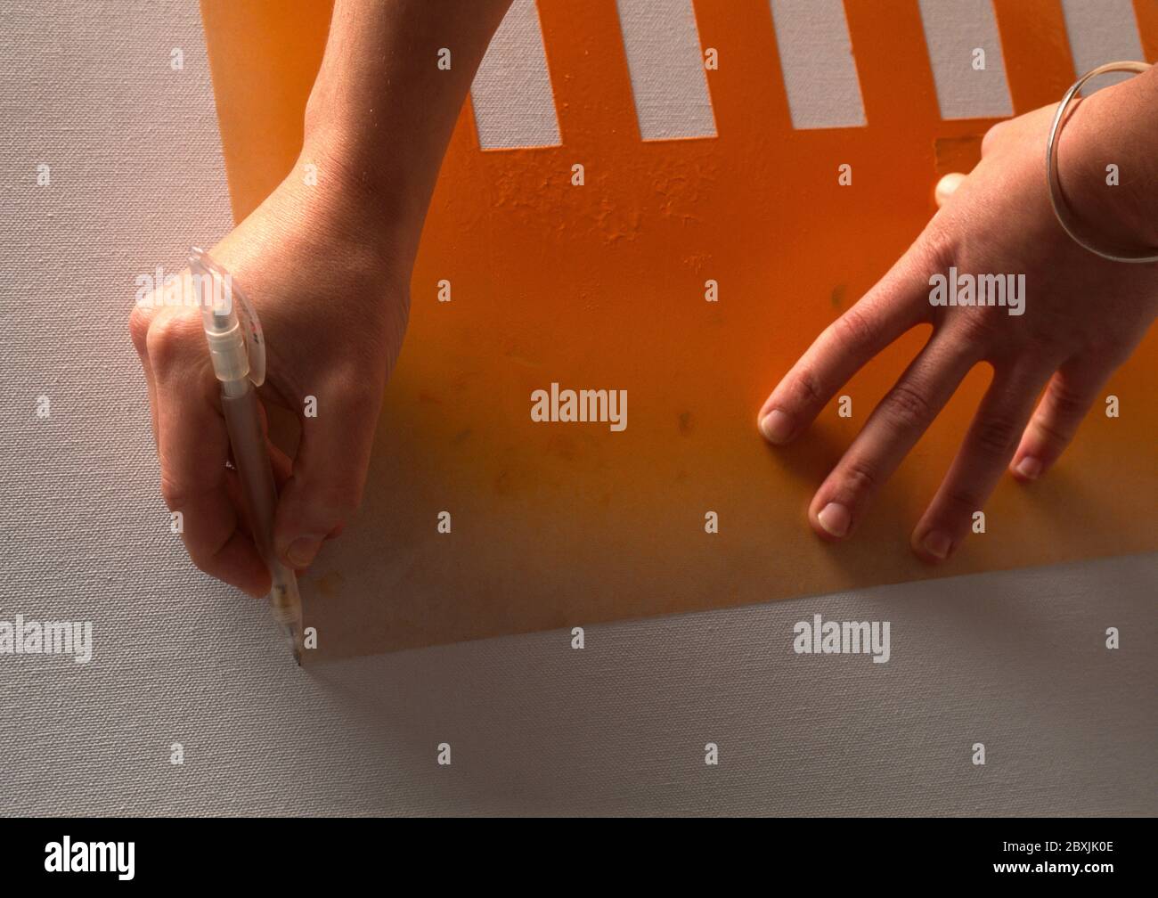 Stencilled pattern hi-res stock photography and images - Alamy