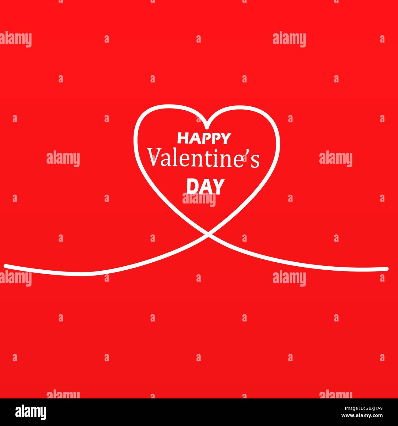 Beautiful Hearts on red background. Invitation Template Background ...