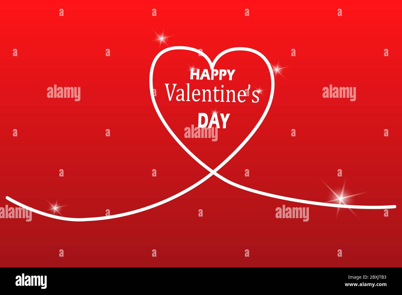 Beautiful Hearts on red background. Invitation Template Background ...