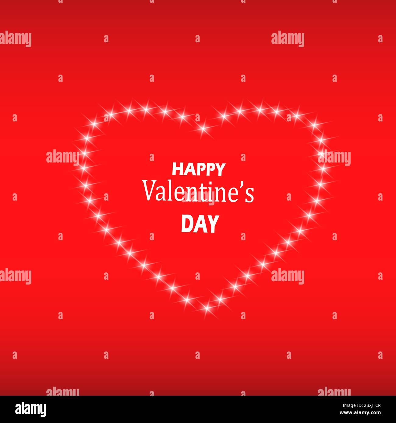 Beautiful Hearts on red background. Invitation Template Background ...