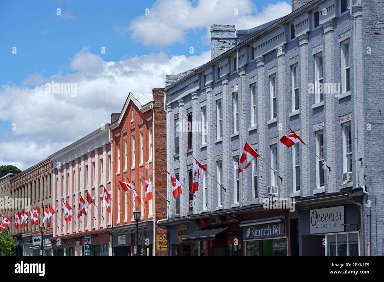 Cobourg, Ontario, Canada - June 7, 2020: This small town east of ...