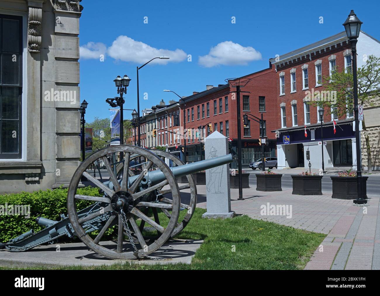 Cobourg, Ontario, Canada - June 7, 2020: This small town east of ...