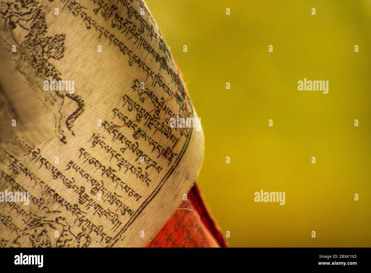 Tibetan Buddhist Prayer Flag High Resolution Stock Photography and ...