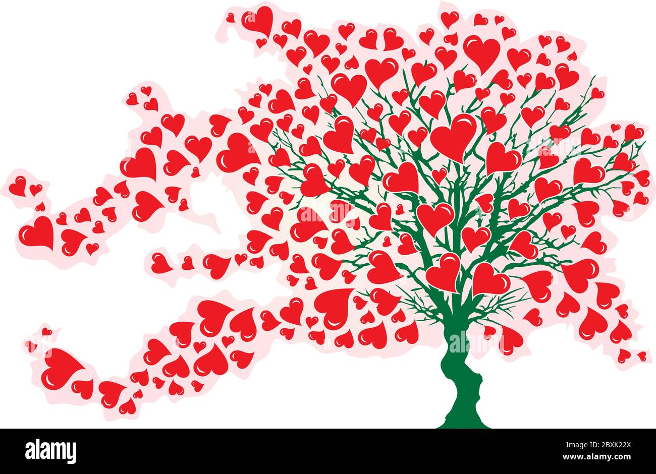 Tree and composition Stock Vector Images - Alamy