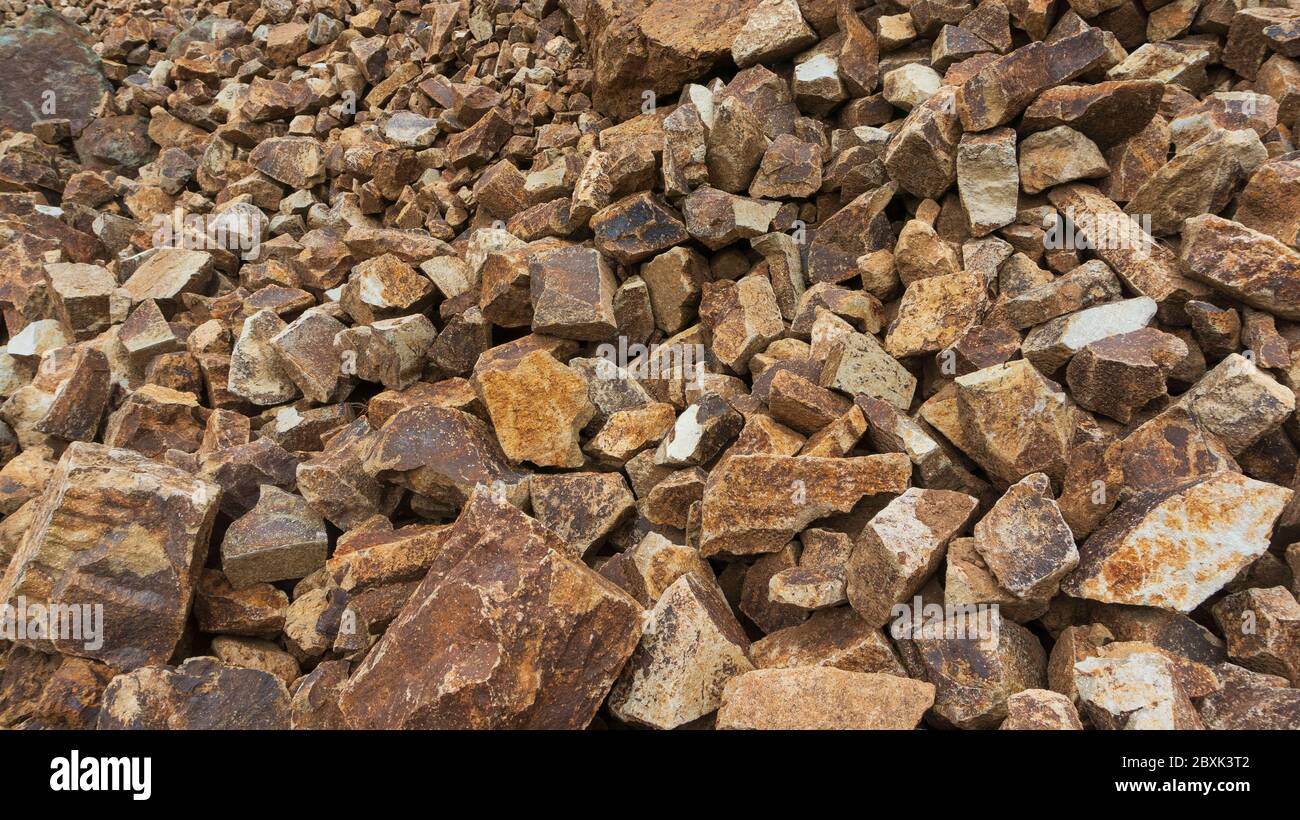 Mining rocks, a mining product that can be processed into a variety of ...
