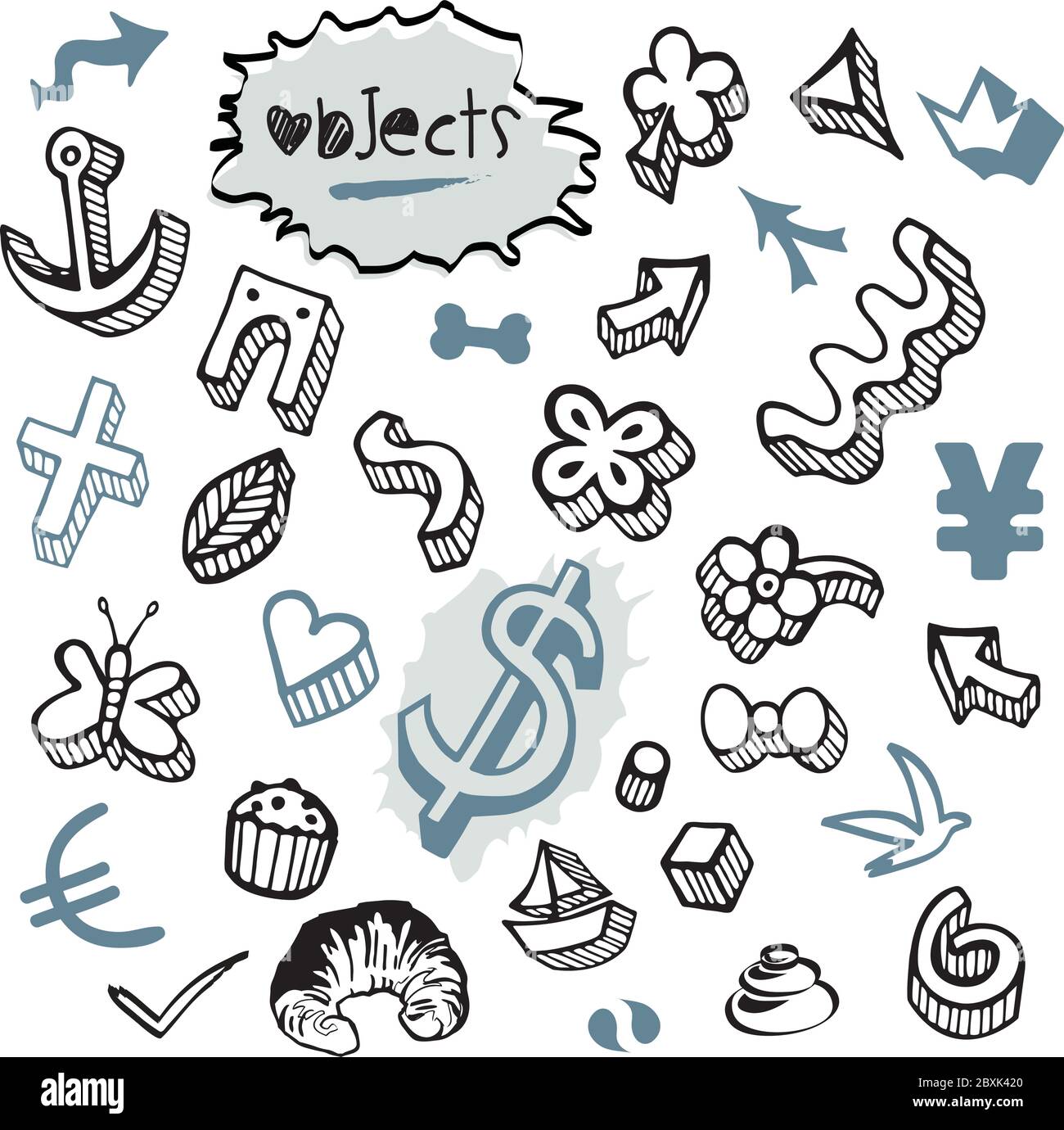 Crown and arrows Stock Vector Images - Alamy