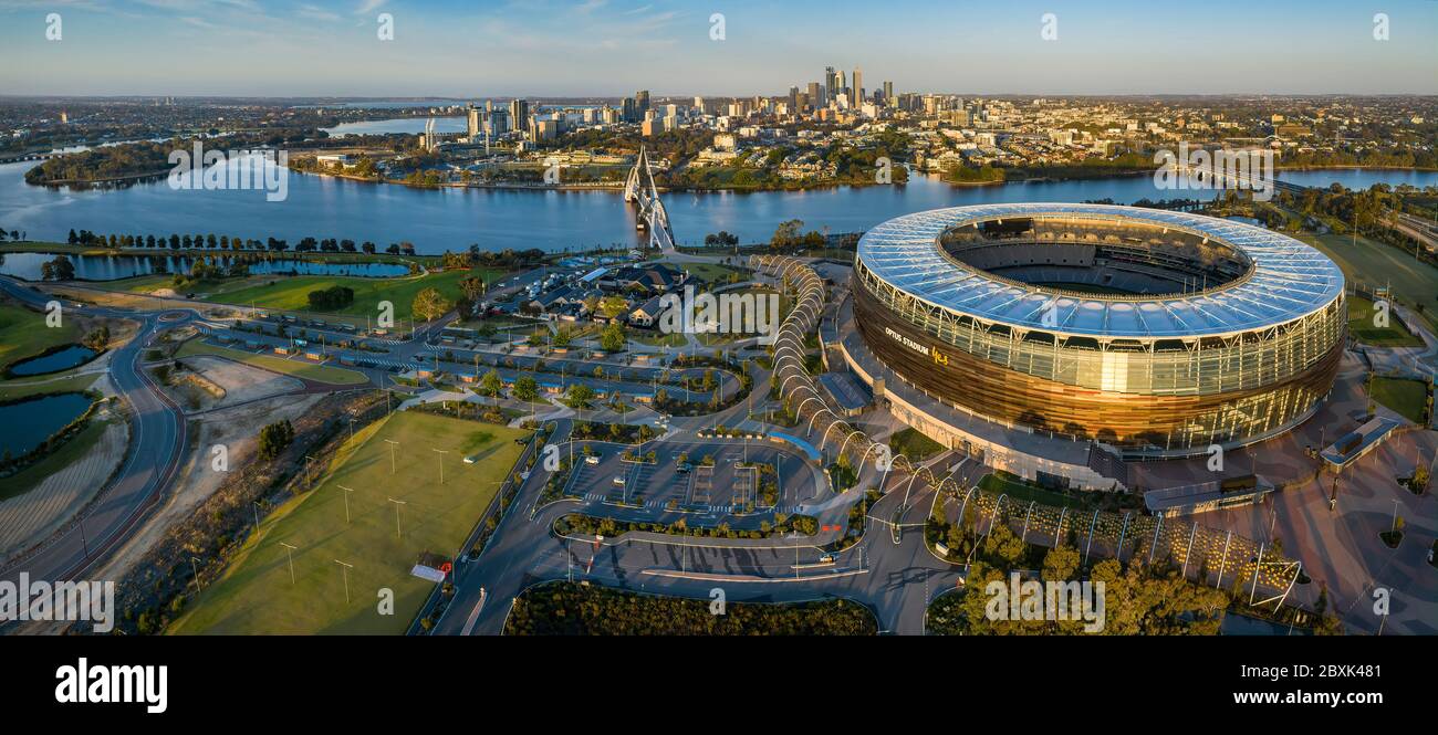 Perth aerial view hi-res stock photography and images - Alamy
