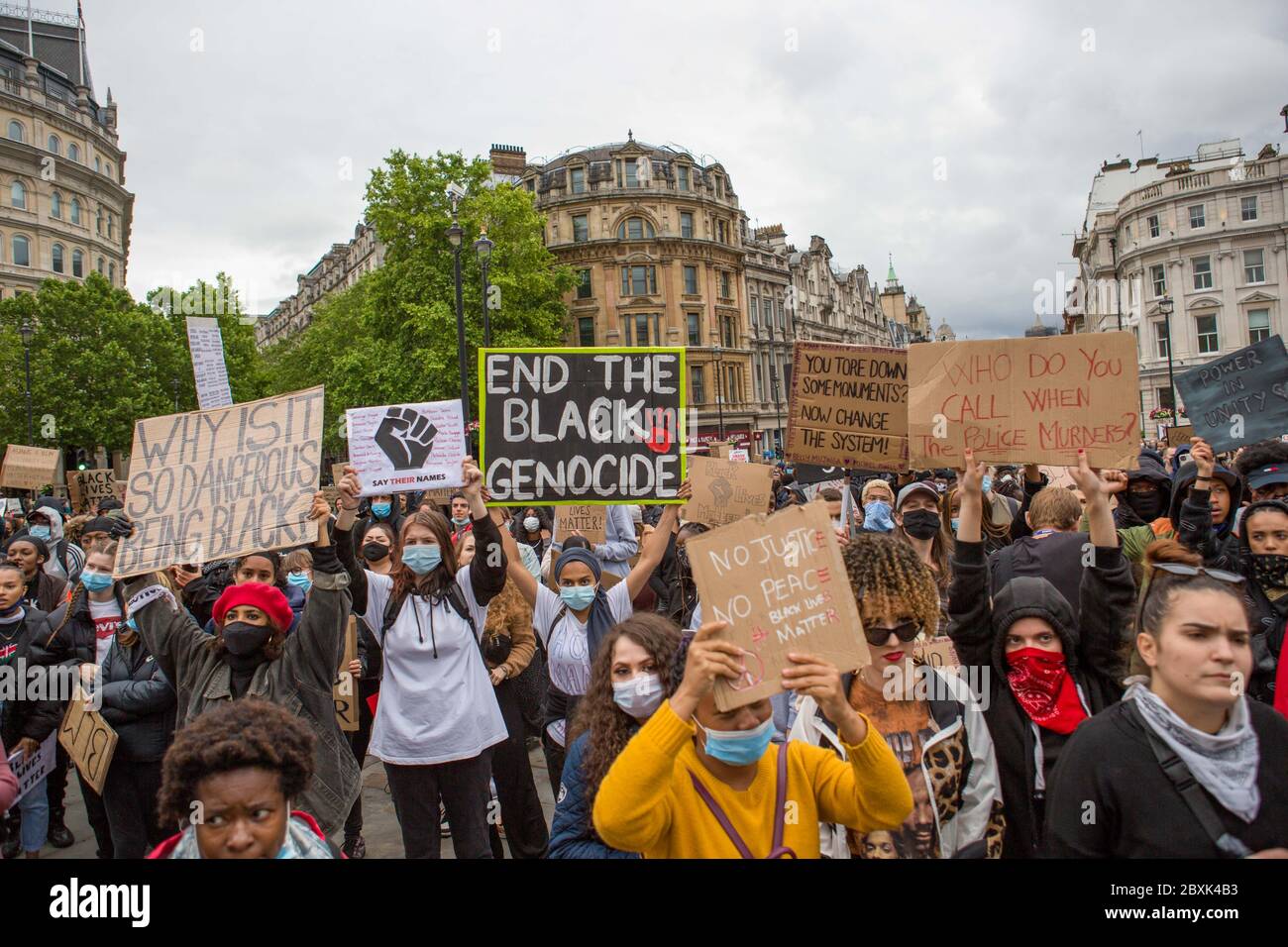 Blm street placard hi-res stock photography and images - Alamy