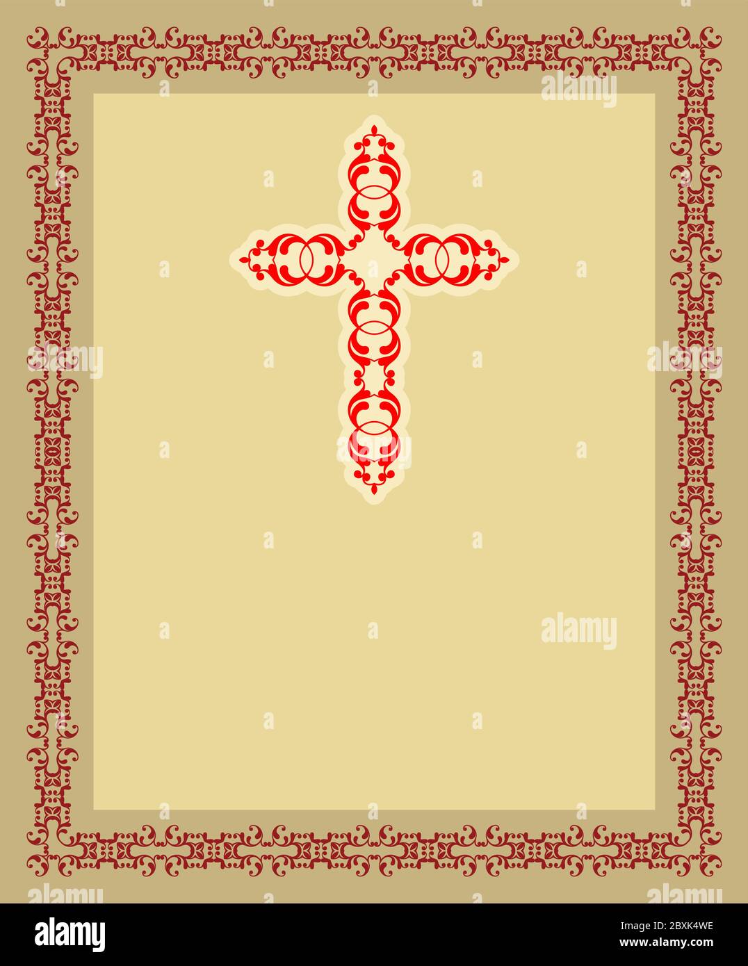 Christian Cross Design Vector Art Stock Vector Image & Art - Alamy