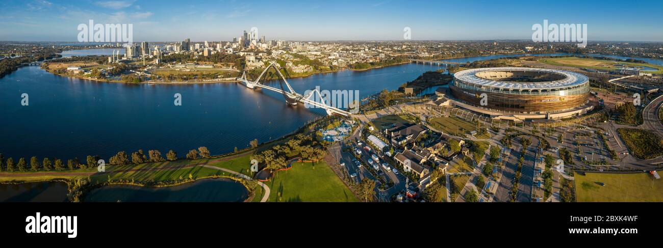 Optus stadium night hi-res stock photography and images - Alamy