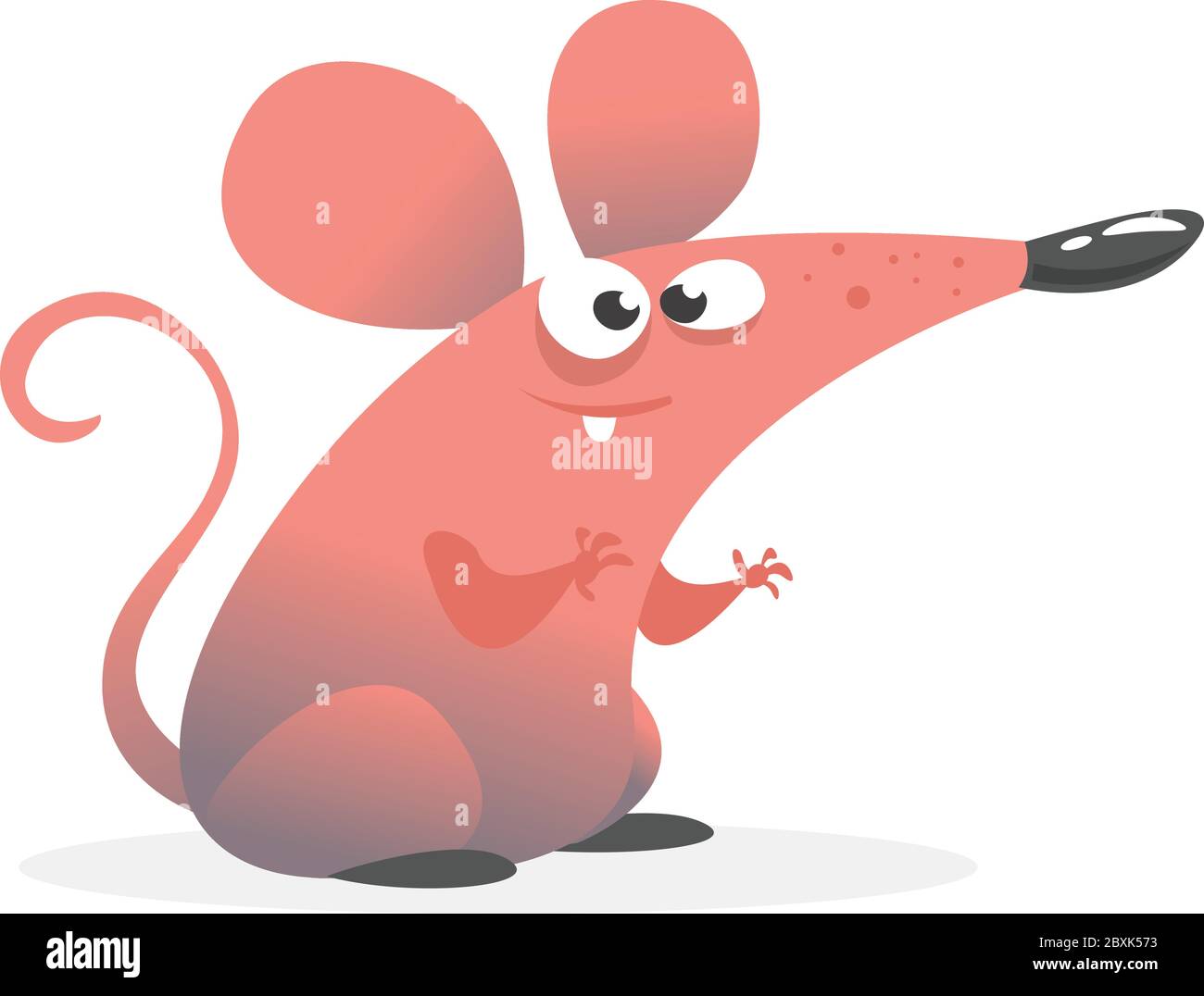 Pink mouse Stock Vector Images - Alamy