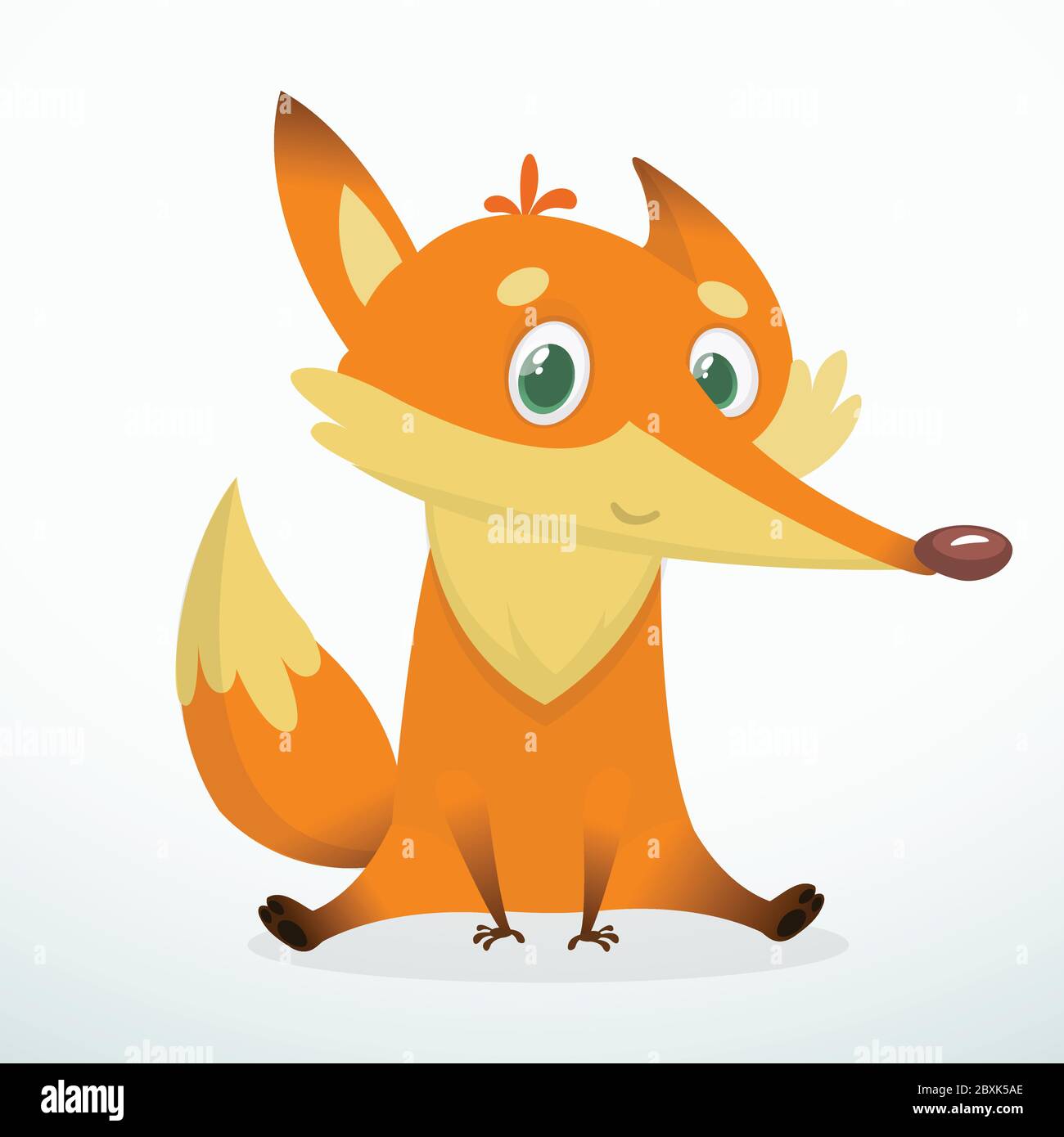 Cartoon Fox Face High Resolution Stock Photography and Images - Alamy