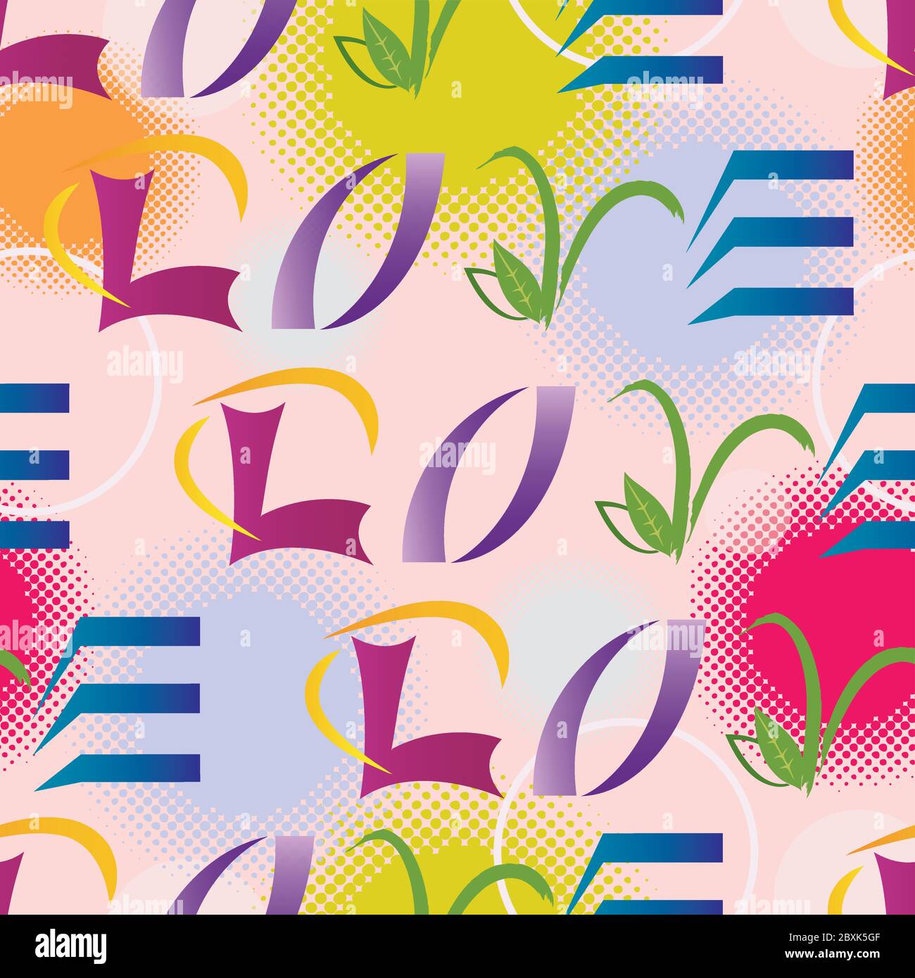 Stylized letters Stock Vector Images - Alamy