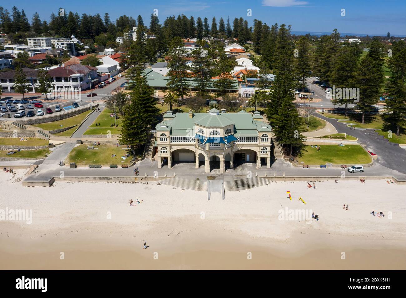 Freemantle Australia November 5th 2019: Aerial panoramic view of ...
