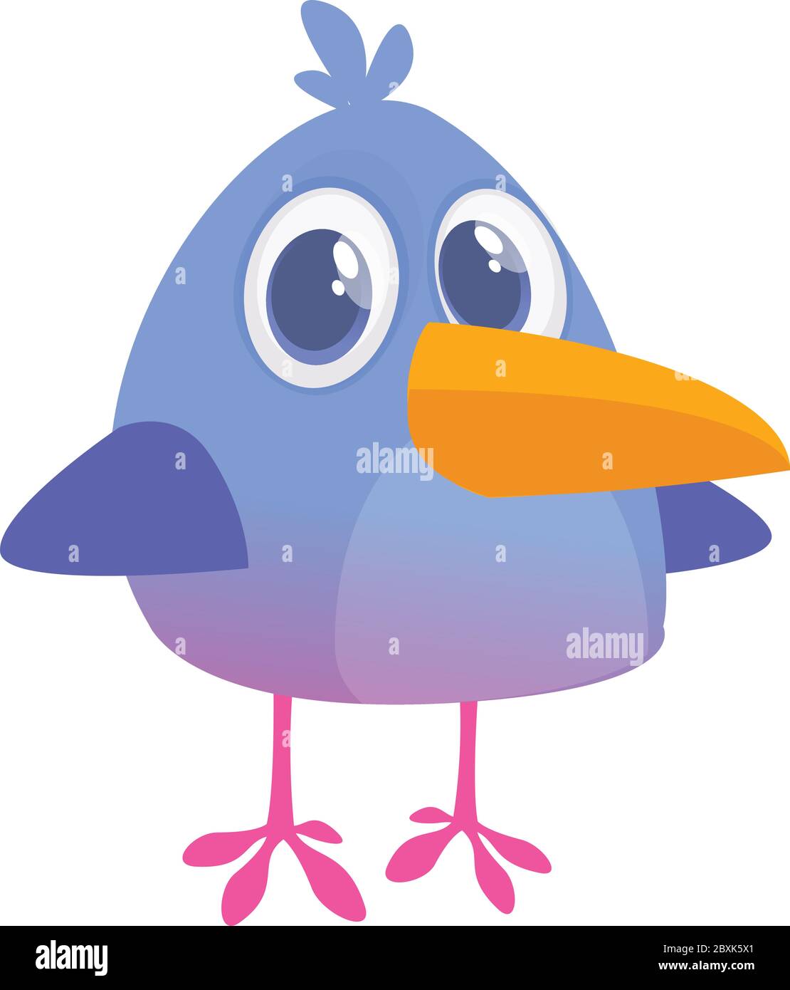 Bluebird cartoon background blue bird hi-res stock photography and ...