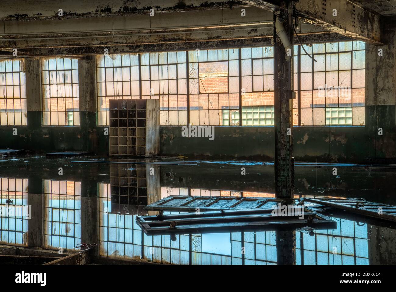 Flooded Water Factory High Resolution Stock Photography and Images - Alamy