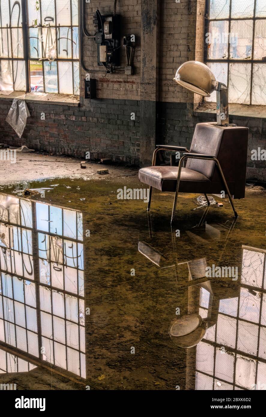 Flooded Water Factory High Resolution Stock Photography and Images - Alamy
