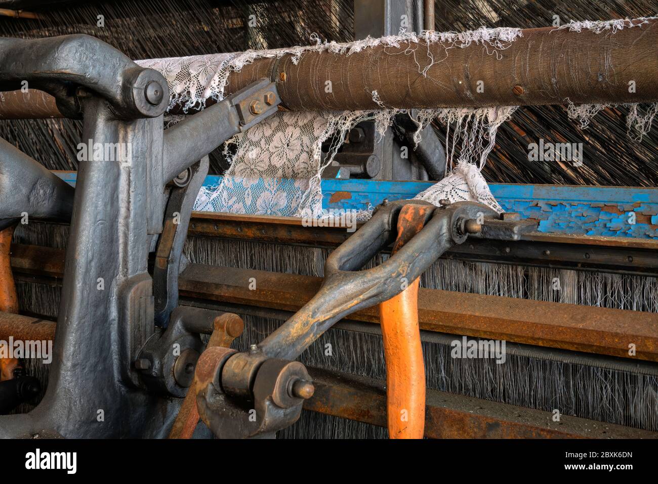 Machine lace curtains High Resolution Stock Photography and Images - Alamy