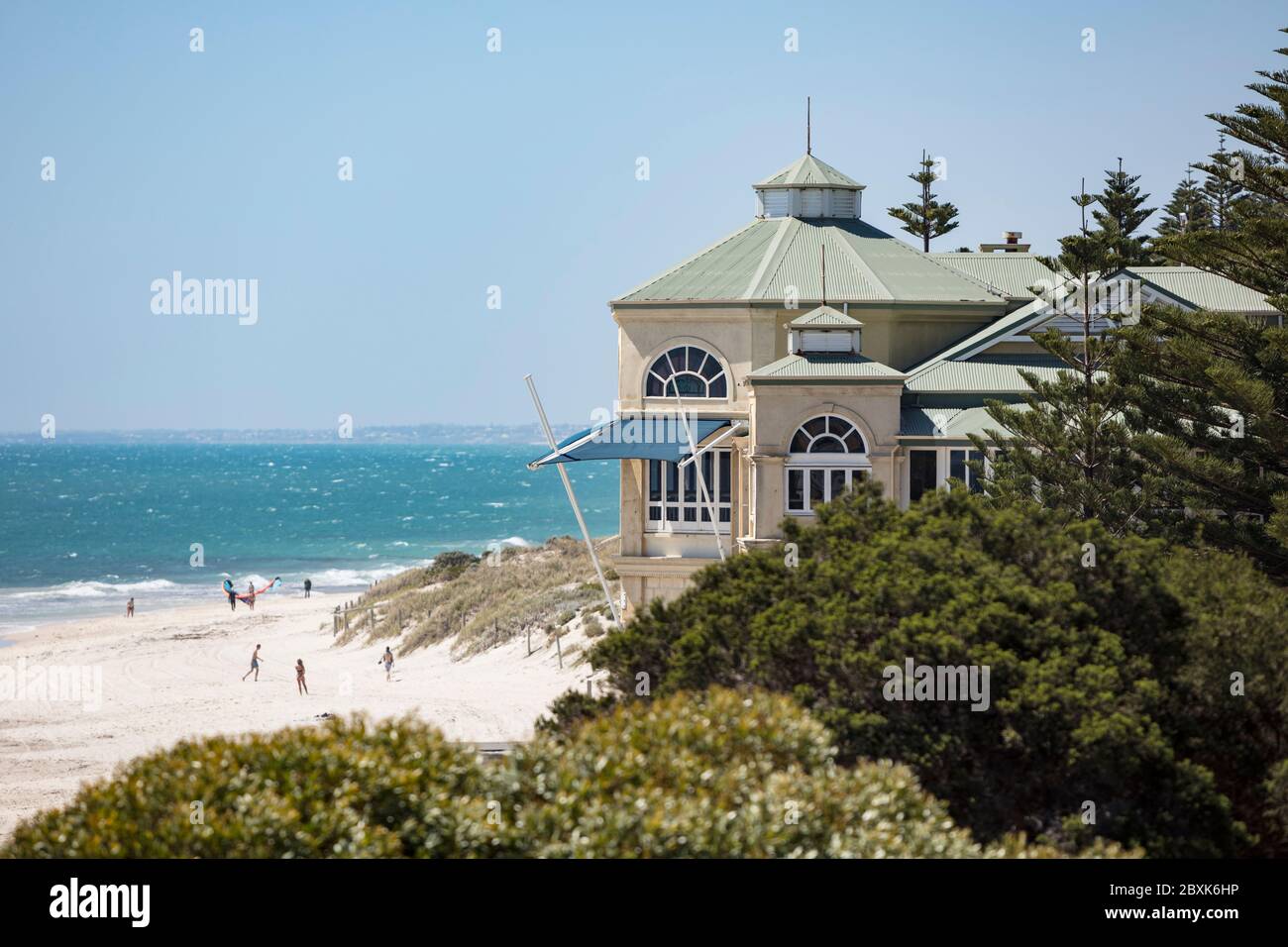 Freemantle Australia November 5th 2019: Surf lifesaving board on ...