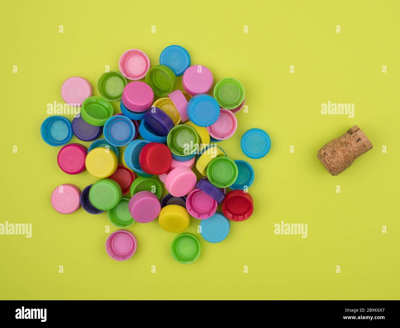 Cork of plastic bottles hi-res stock photography and images - Alamy