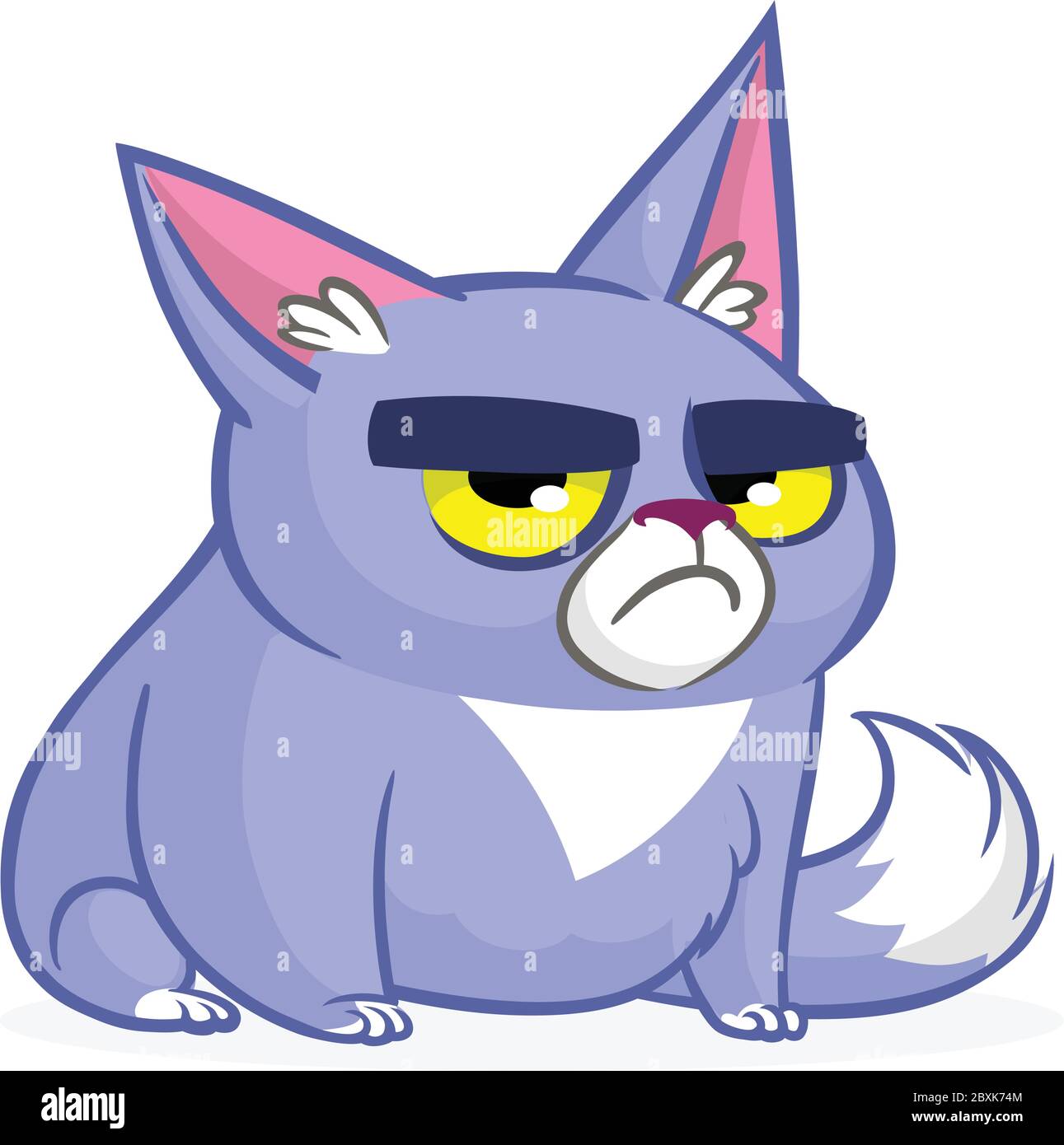 Children playing cat illustration Cut Out Stock Images & Pictures - Alamy