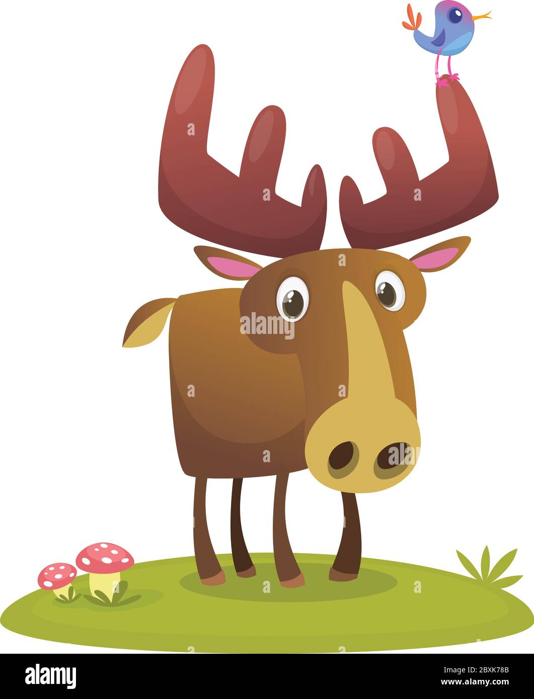 Cartoon Moose