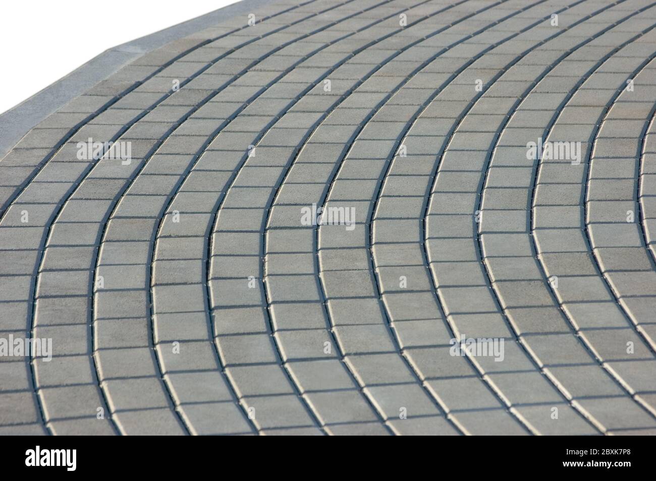 Cobblestone Pavement Texture, Isolated On White Stock Photo - Alamy