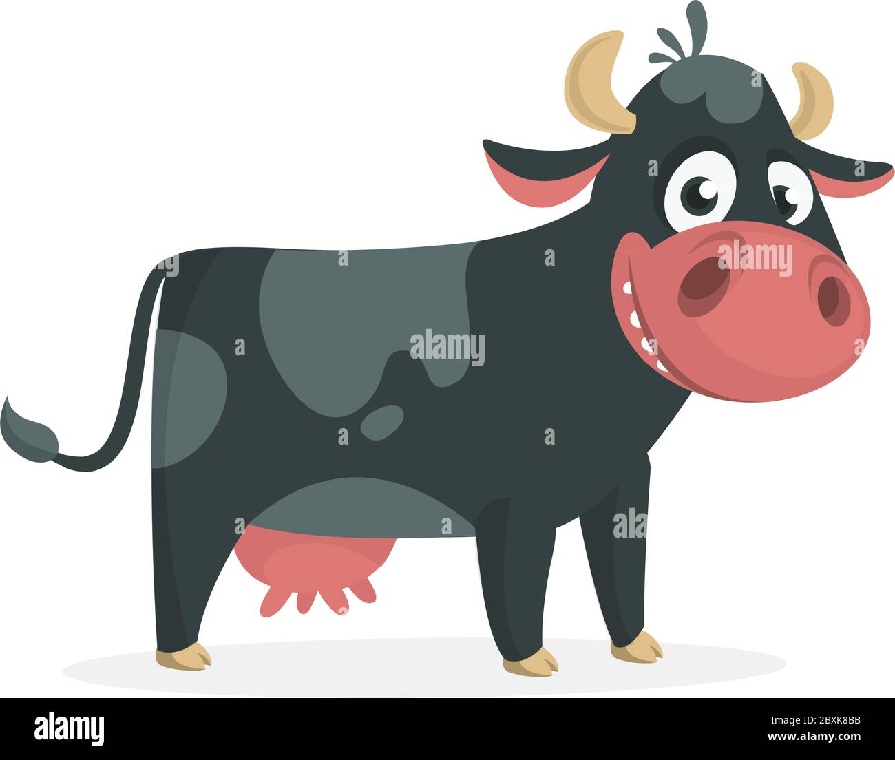 Black Cow Clipart