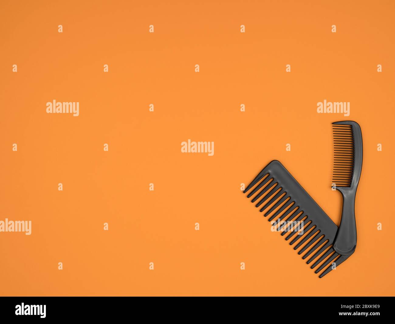 Black hair combs hi-res stock photography and images - Alamy