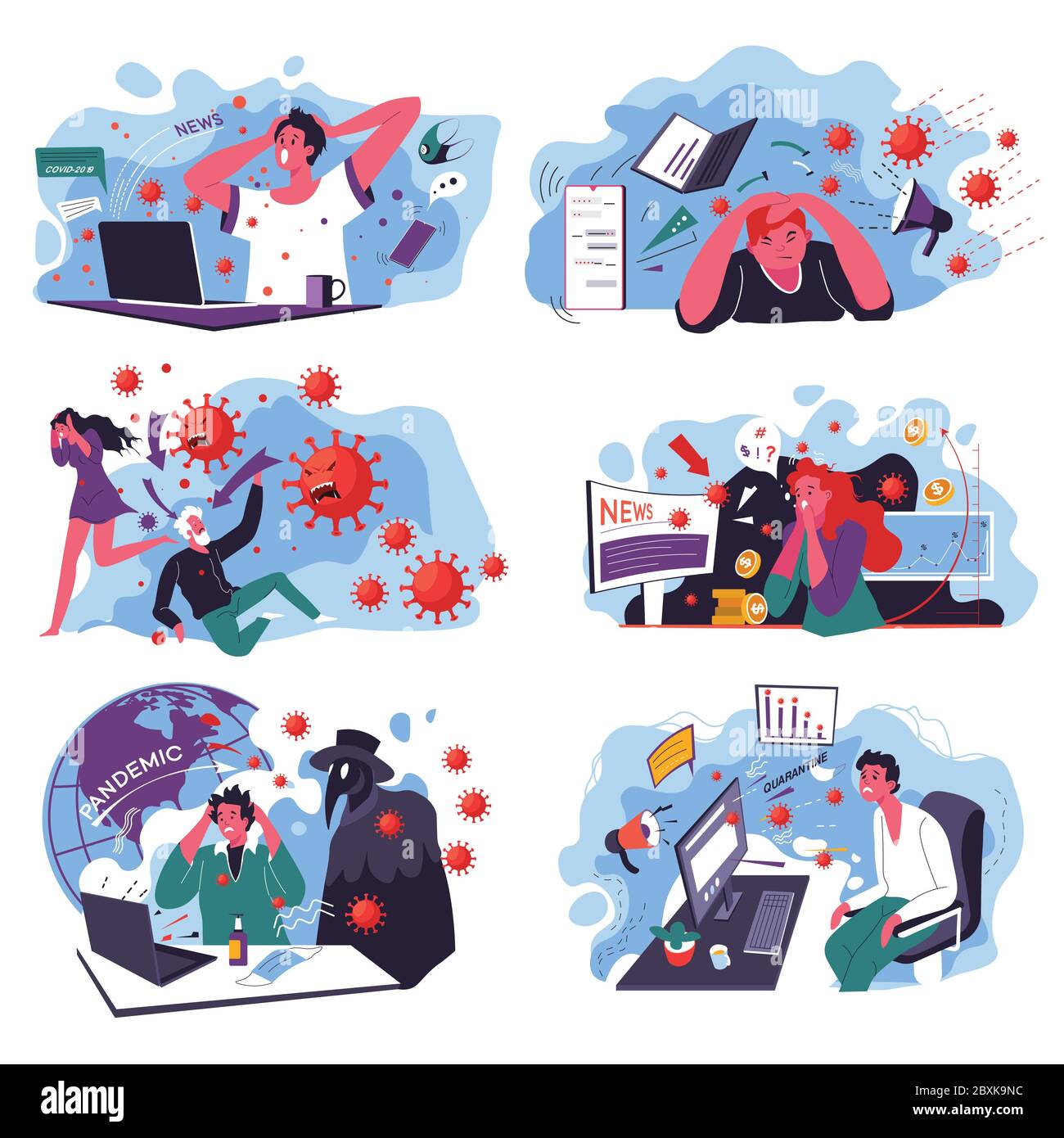 Home worried Cut Out Stock Images & Pictures - Alamy