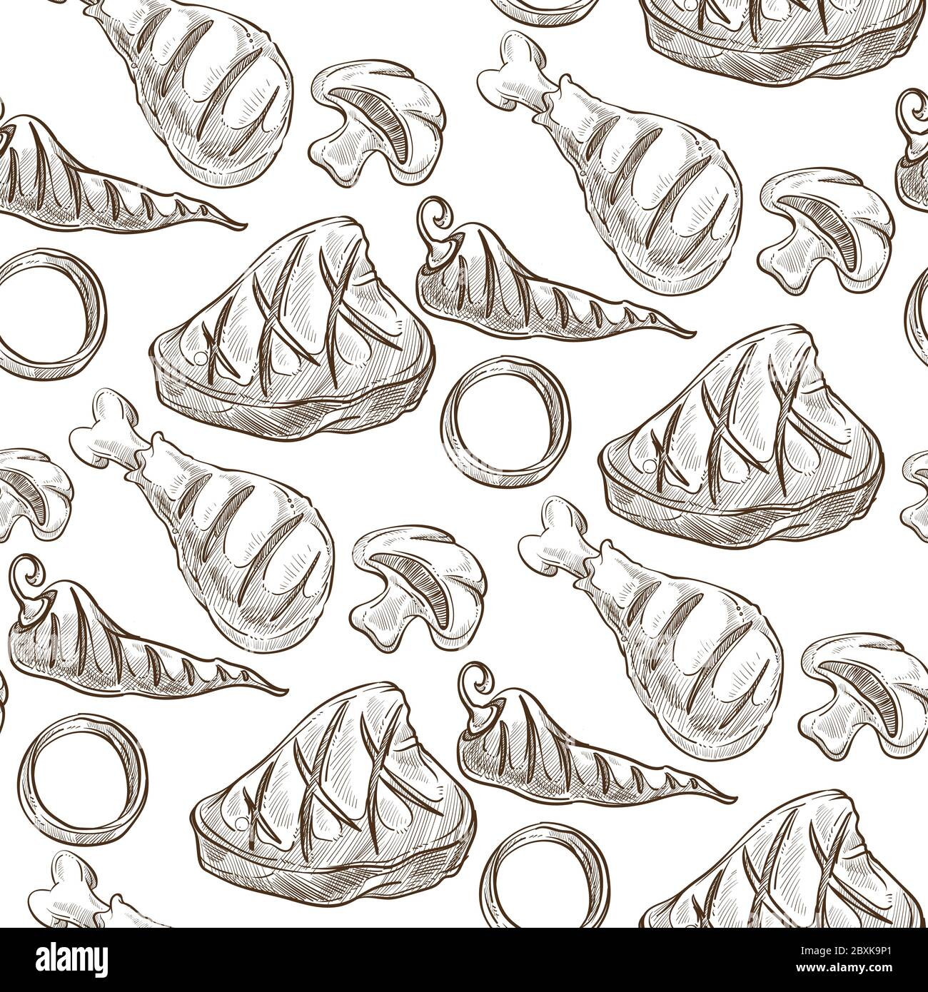 Steak braai Stock Vector Images - Alamy