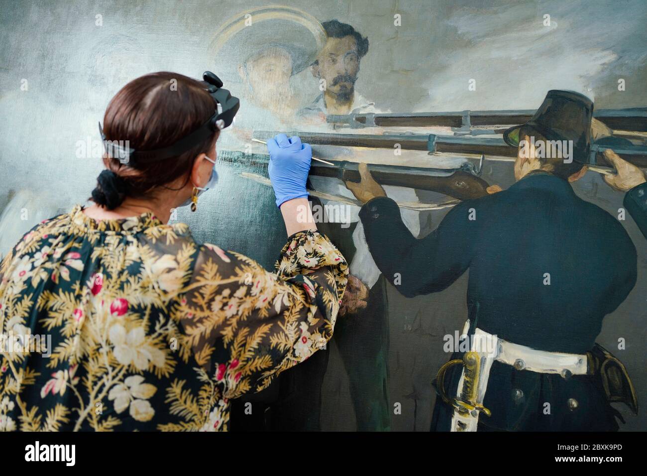 Edouard manet execution of maximilian hi-res stock photography and ...