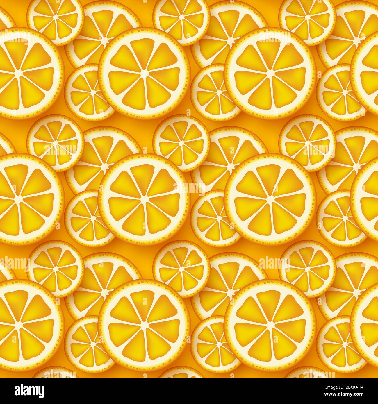 Orange fruit seamless pattern Stock Vector Image & Art - Alamy