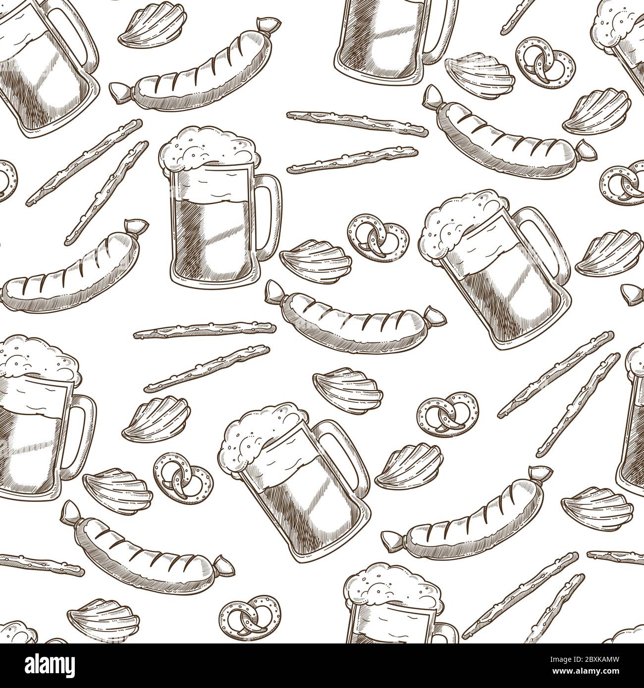 Savory snacks in Stock Vector Images - Alamy