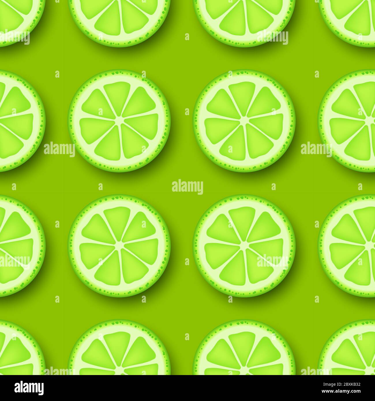 Lime fruit seamless pattern Stock Vector Image & Art - Alamy