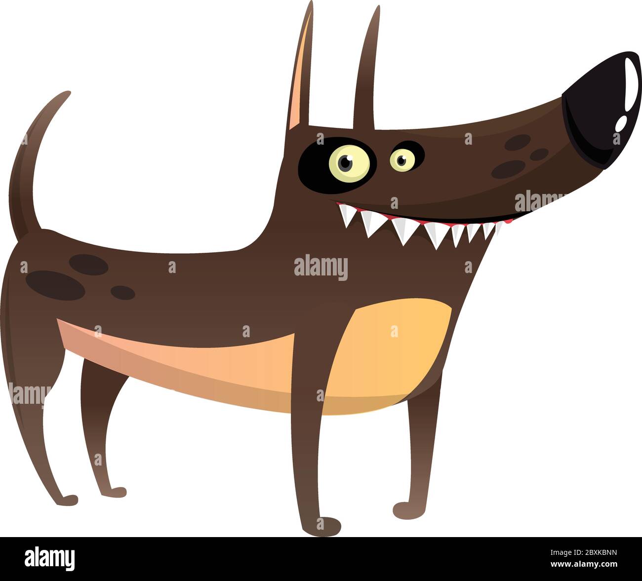 Watchdog cartoon Stock Vector Images - Alamy