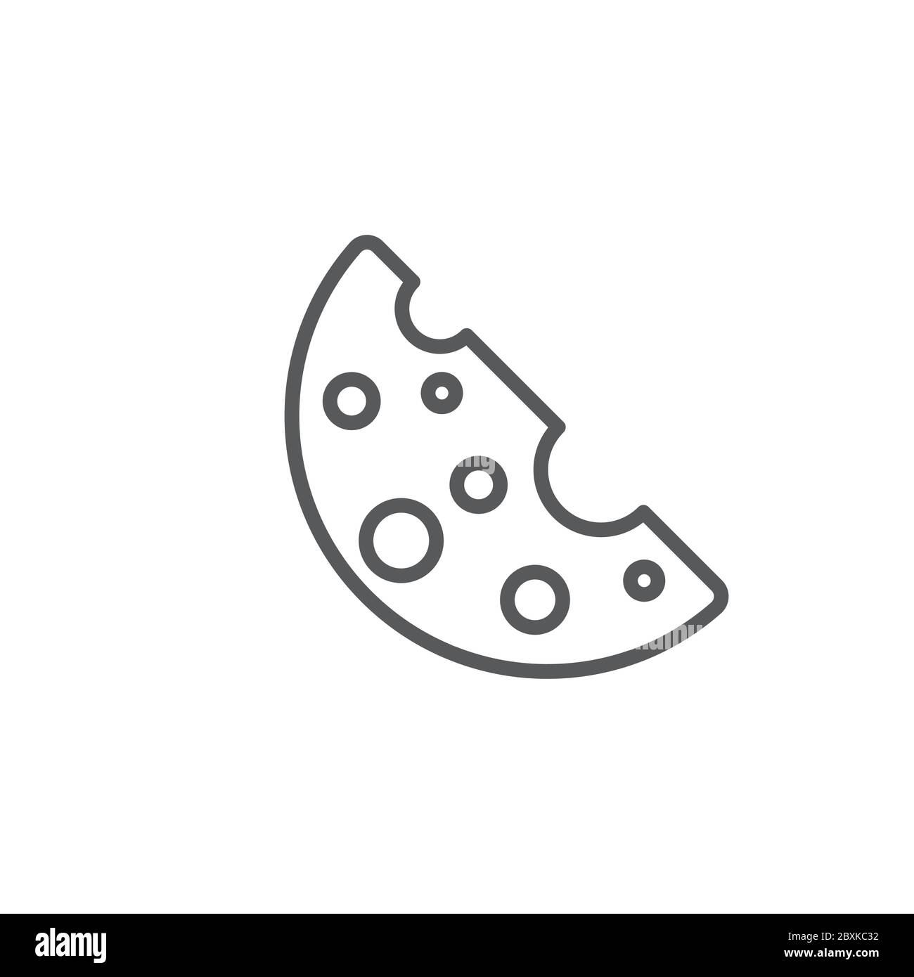 Cheese vector icon symbol food isolated on white background Stock ...