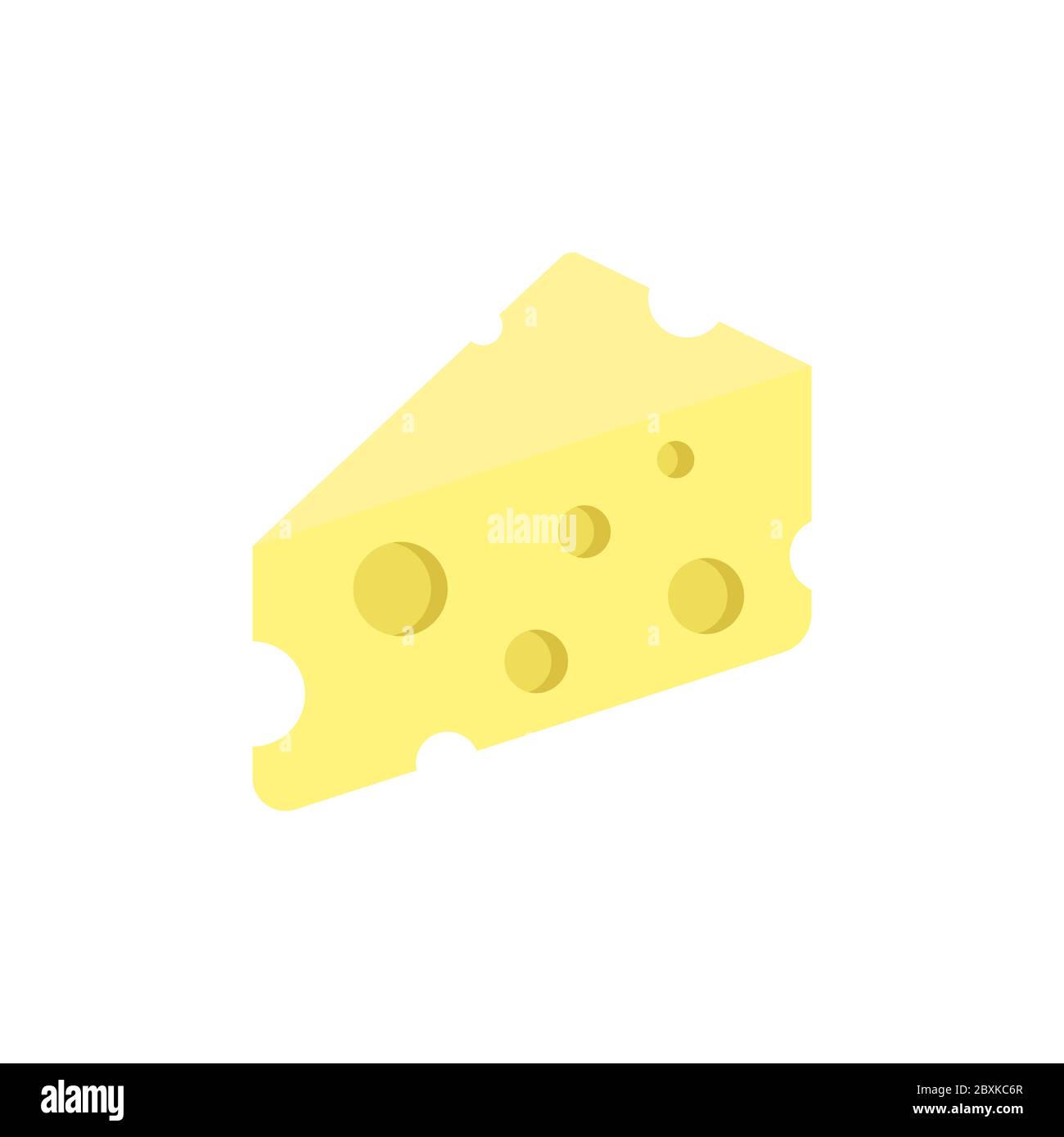 Cheese vector icon symbol food isolated on white background Stock ...