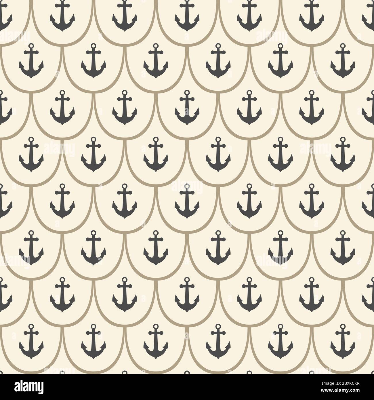 Seamless anchor pattern Stock Vector Image & Art - Alamy