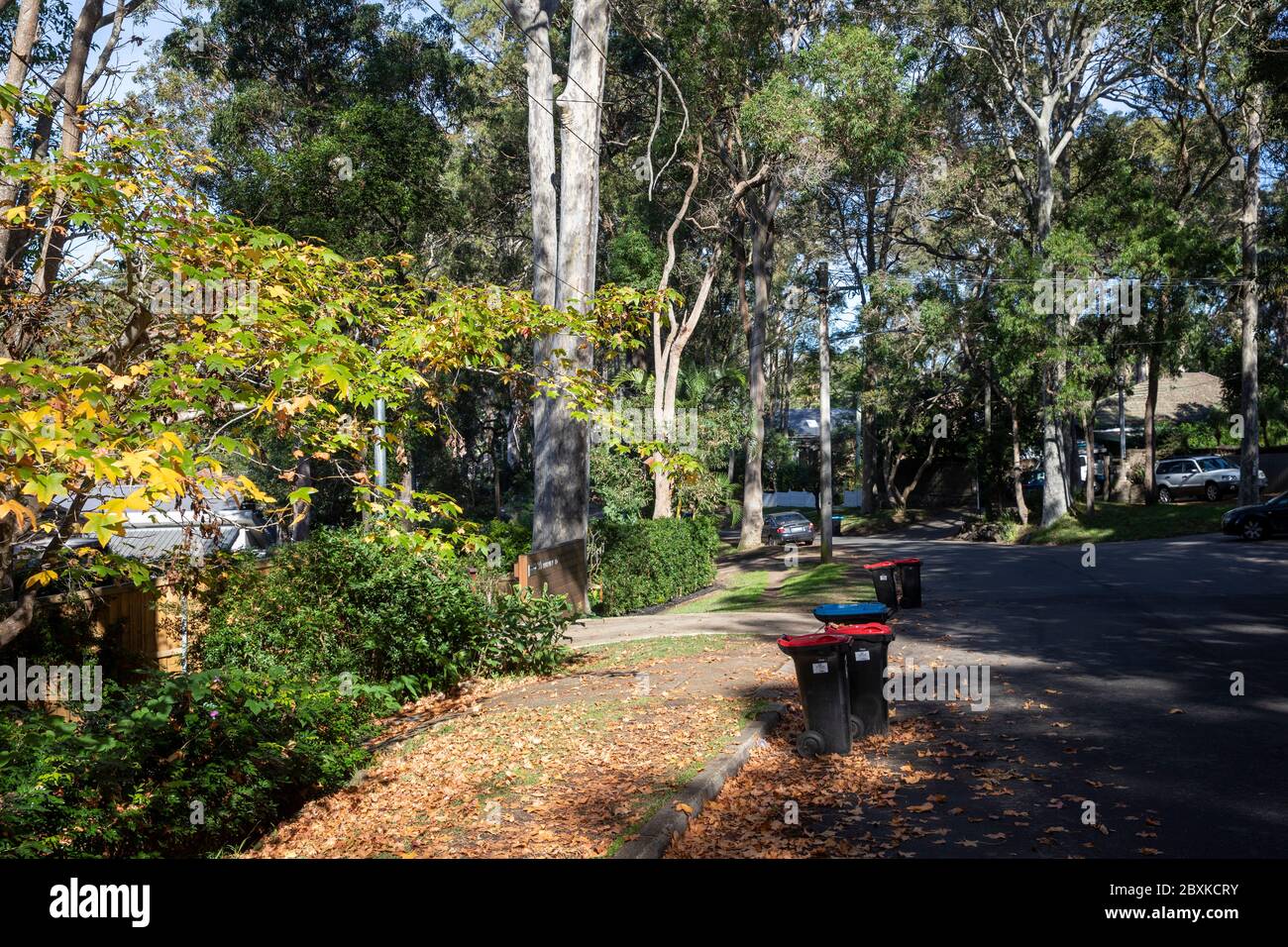 Suburban street scene hi-res stock photography and images - Alamy