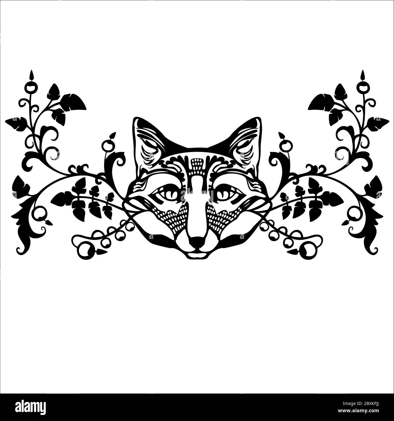 Fox garden Black and White Stock Photos & Images - Alamy