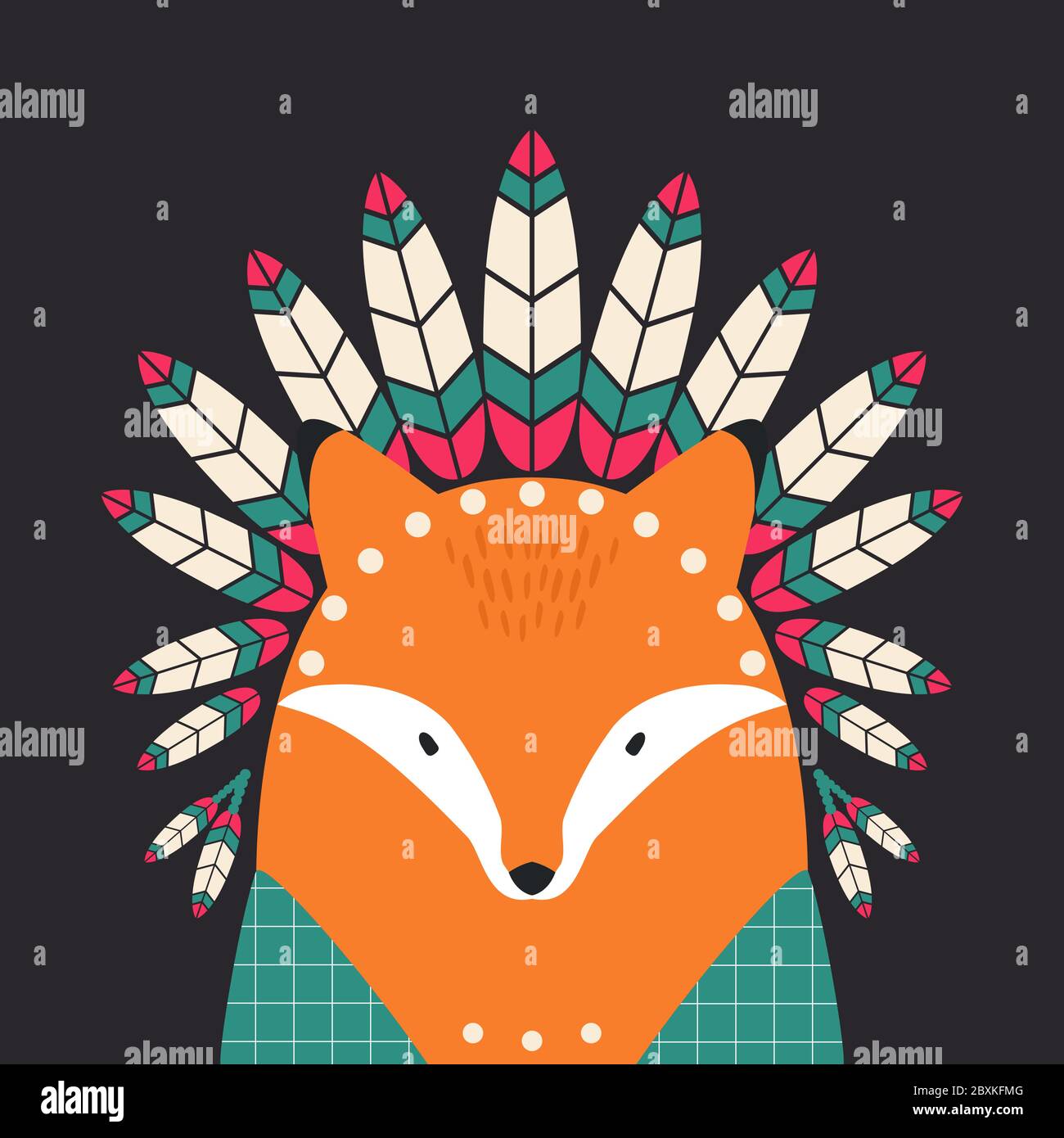 Fox indian tribe hi-res stock photography and images - Alamy