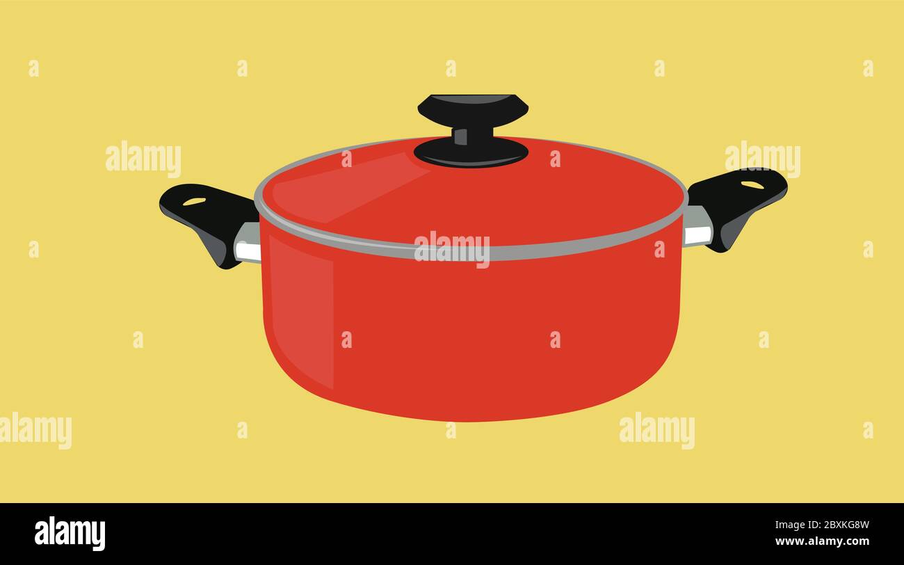 Kitchen Pot Vector