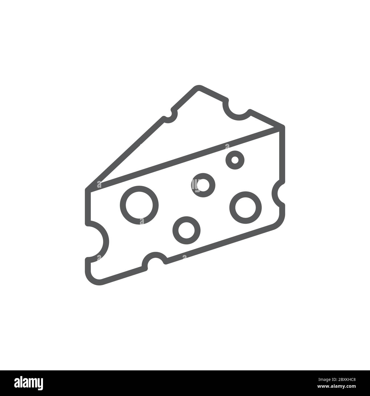 Cheese vector icon symbol food isolated on white background Stock ...