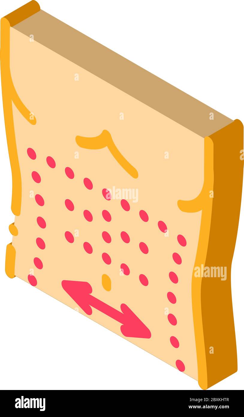 smoothing abdominal muscles isometric icon vector illustration Stock ...