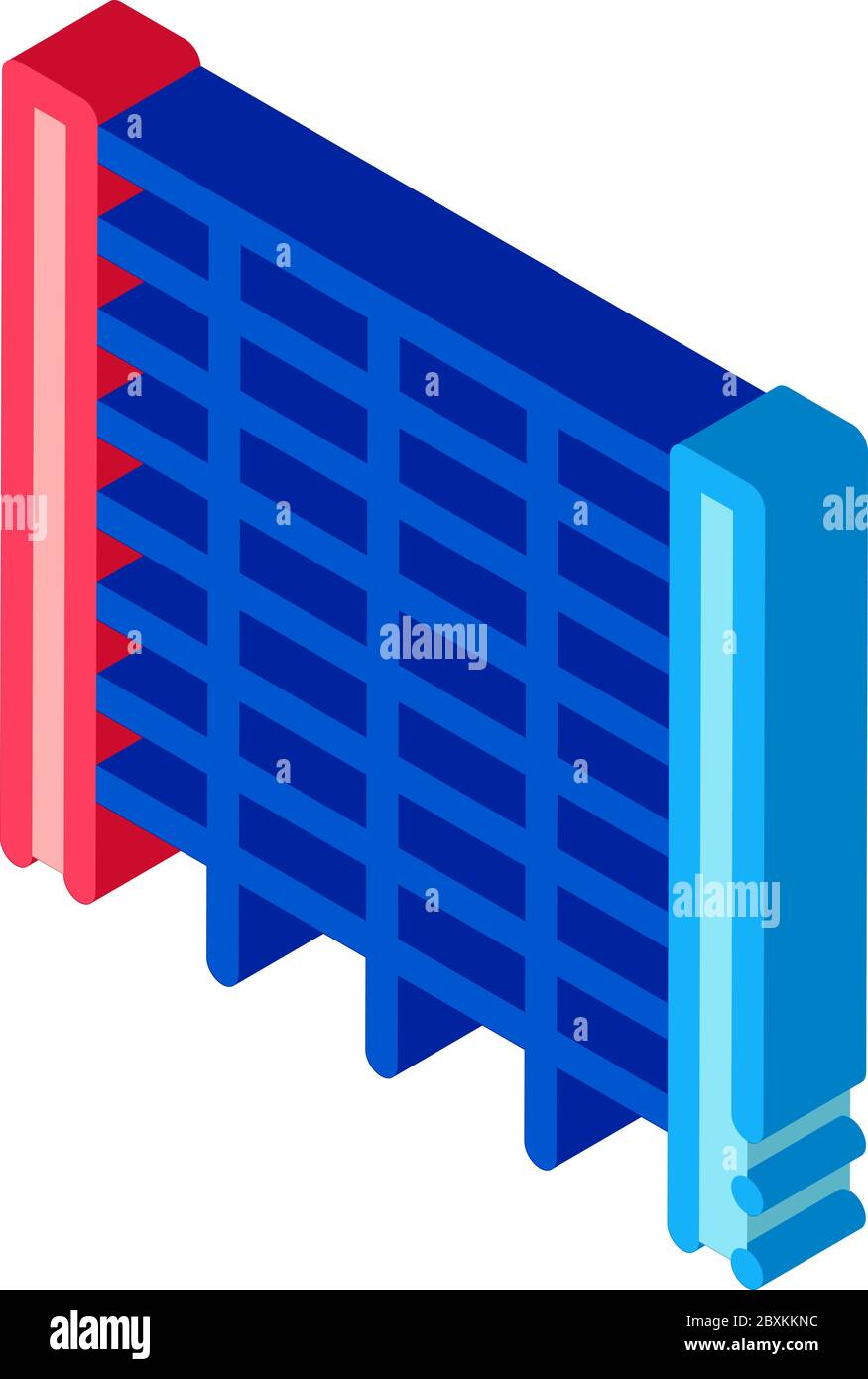 climbing ladder isometric icon vector illustration Stock Vector Image ...