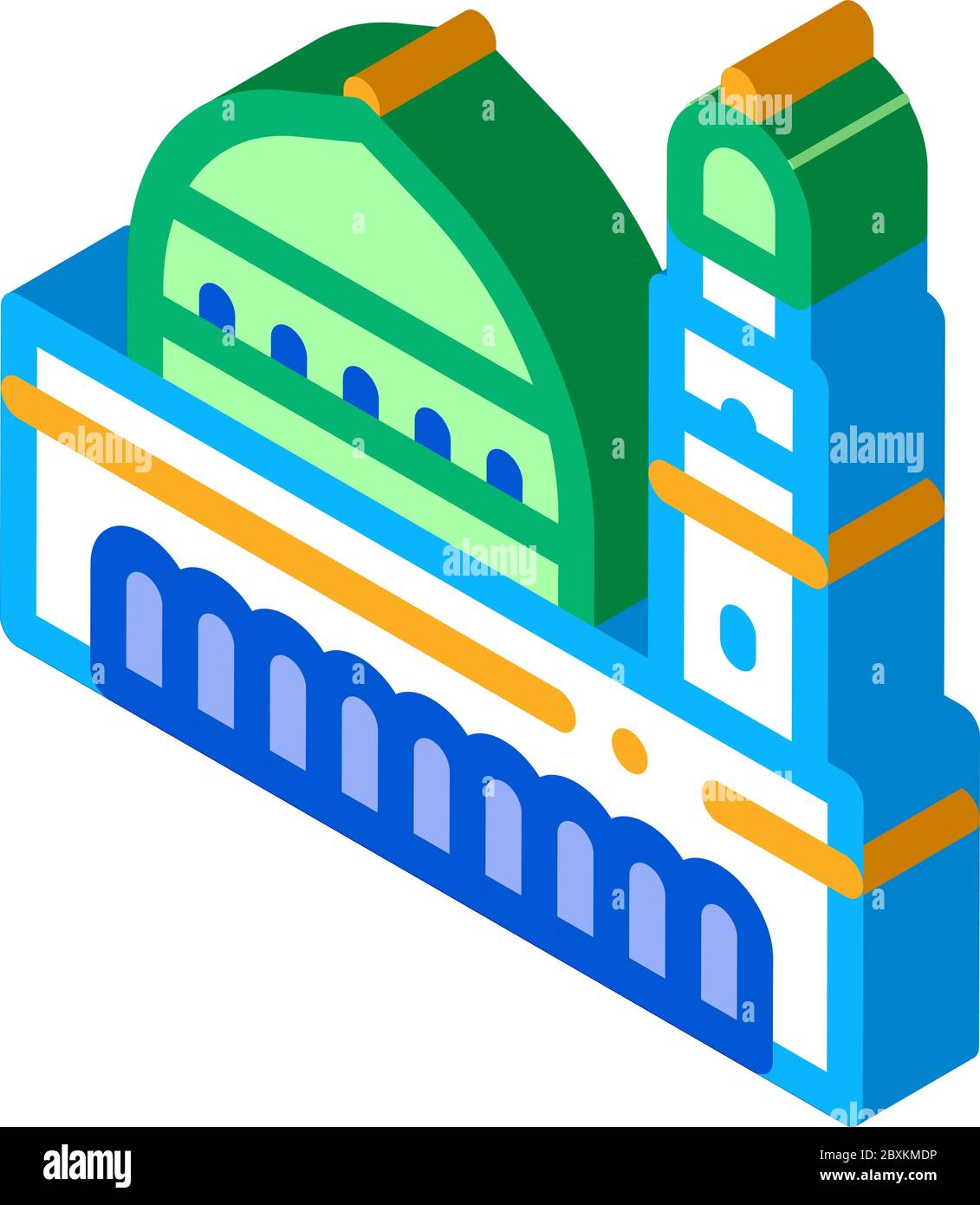 Holy city mountain Stock Vector Images - Alamy