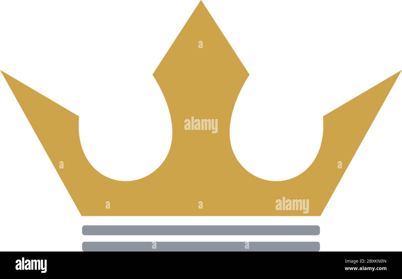 Crown Concept Logo Icon Design Template Stock Vector Image & Art - Alamy