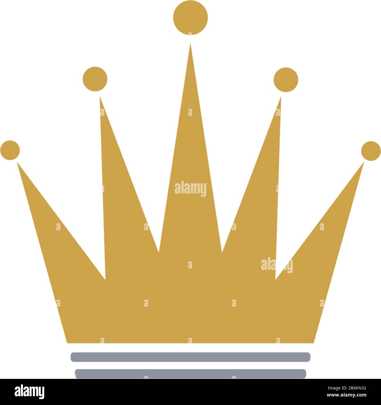 Crown Concept Logo Icon Design Template Stock Vector Image & Art - Alamy